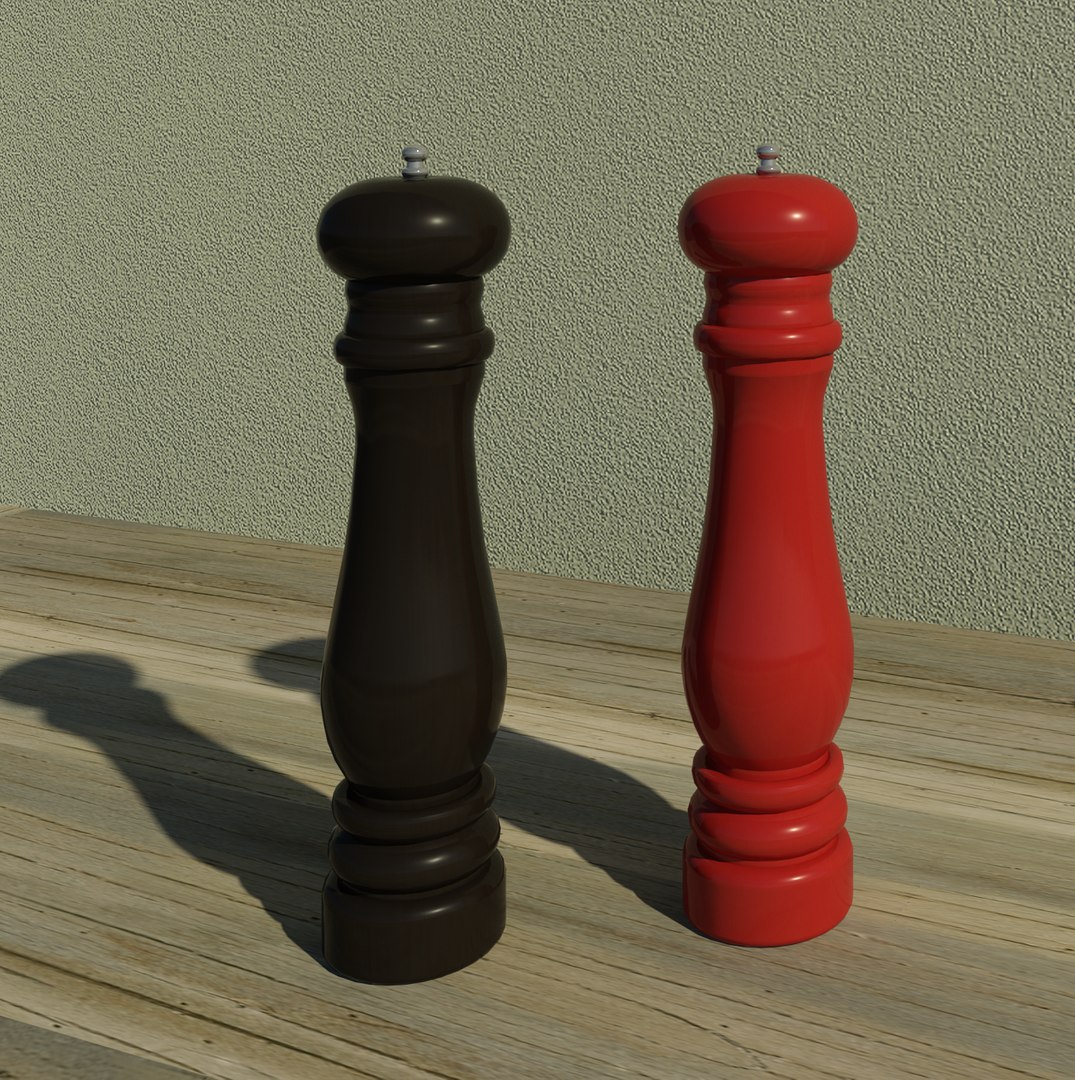 Free Salt Pepper 3d Model