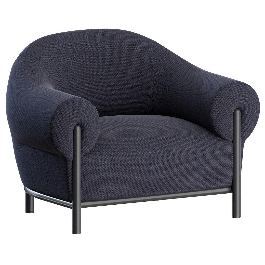 3D Fender Armchair By Truedesign Model - TurboSquid 1761004