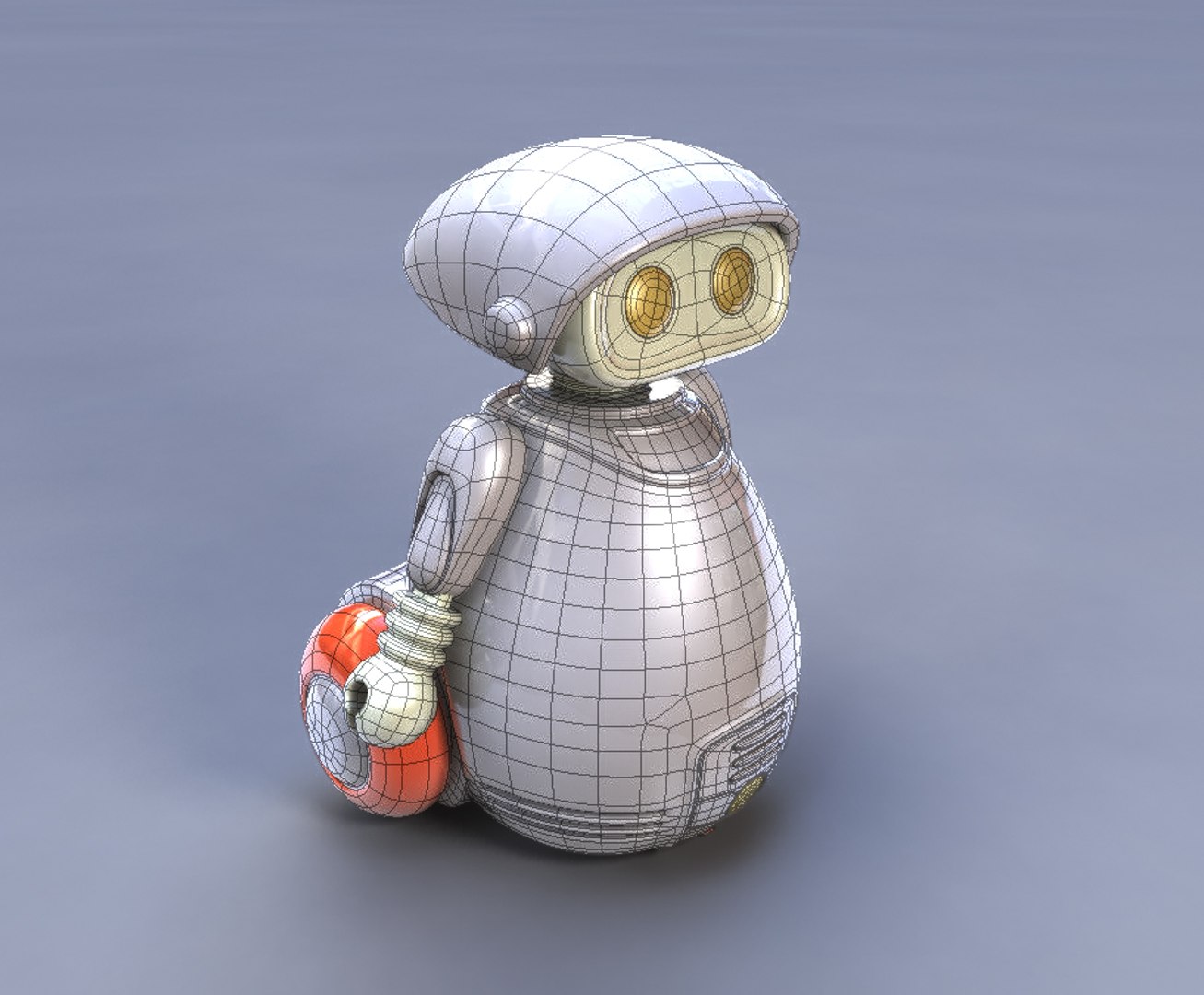 Lwo Toy Robot Character