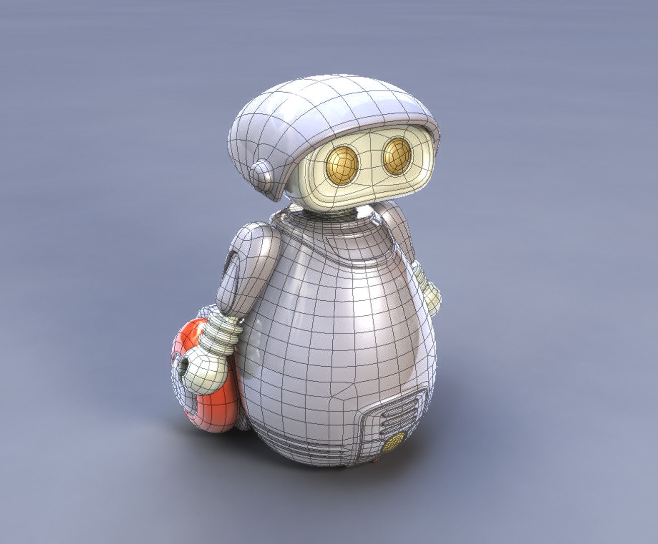 Lwo Toy Robot Character