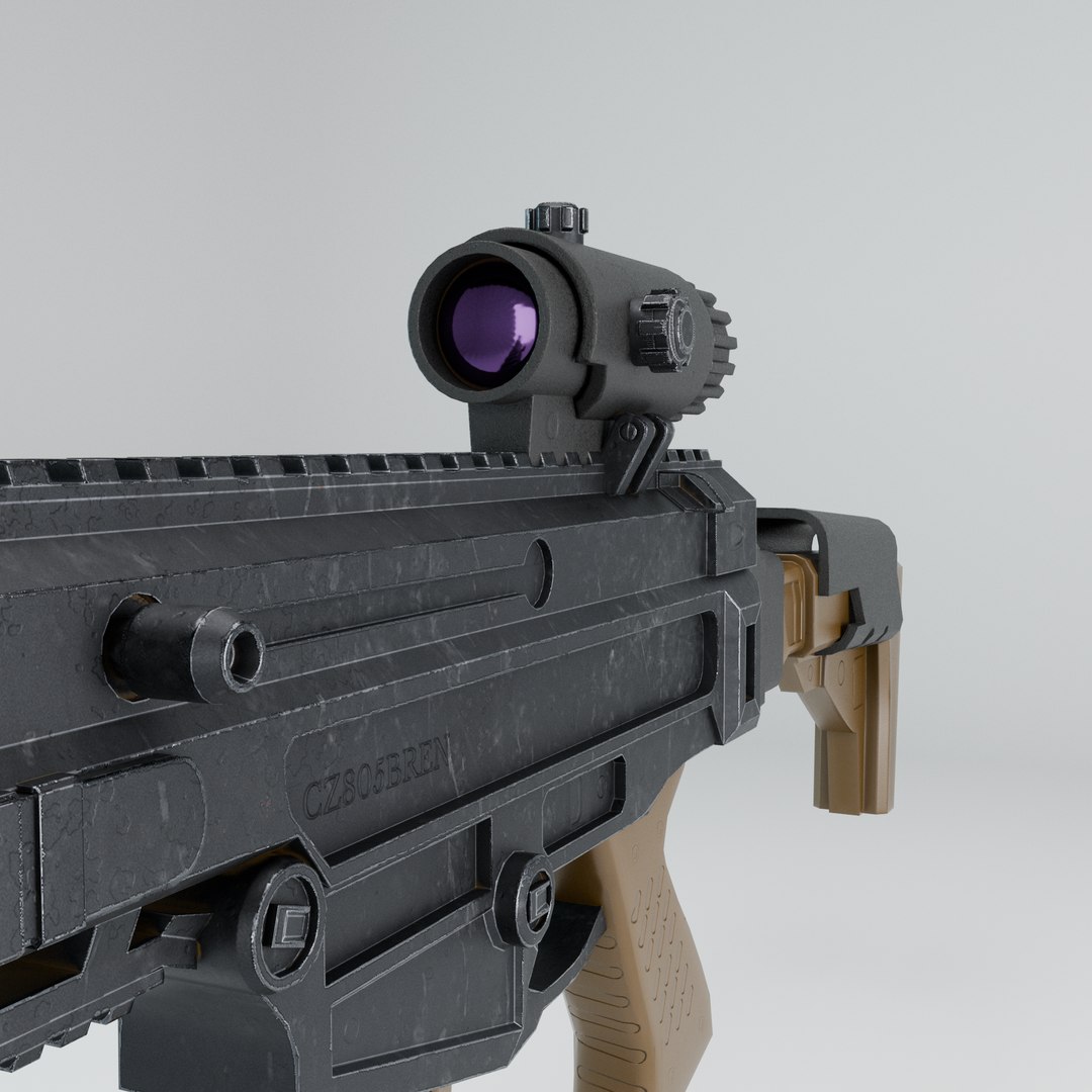 Assault Rifle 3D Model - TurboSquid 2221485