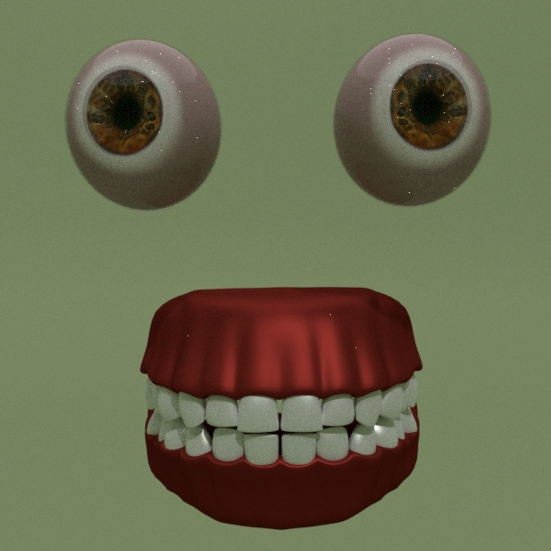 Monster cartoon ogr model - TurboSquid 1178485