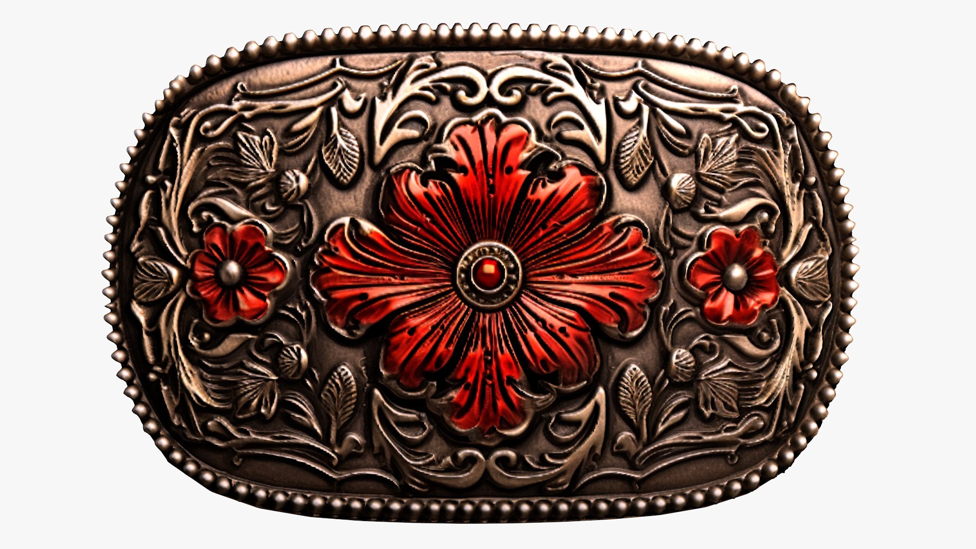Belt Buckle 3D Model - TurboSquid 2100916