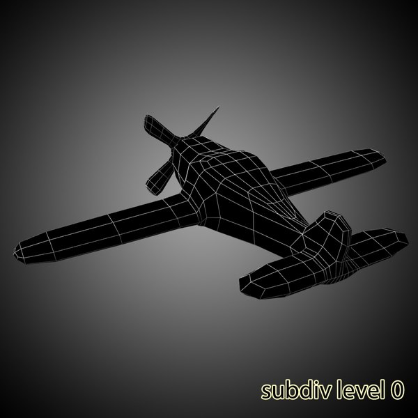 3D simple toy airplane model - TurboSquid 1193920