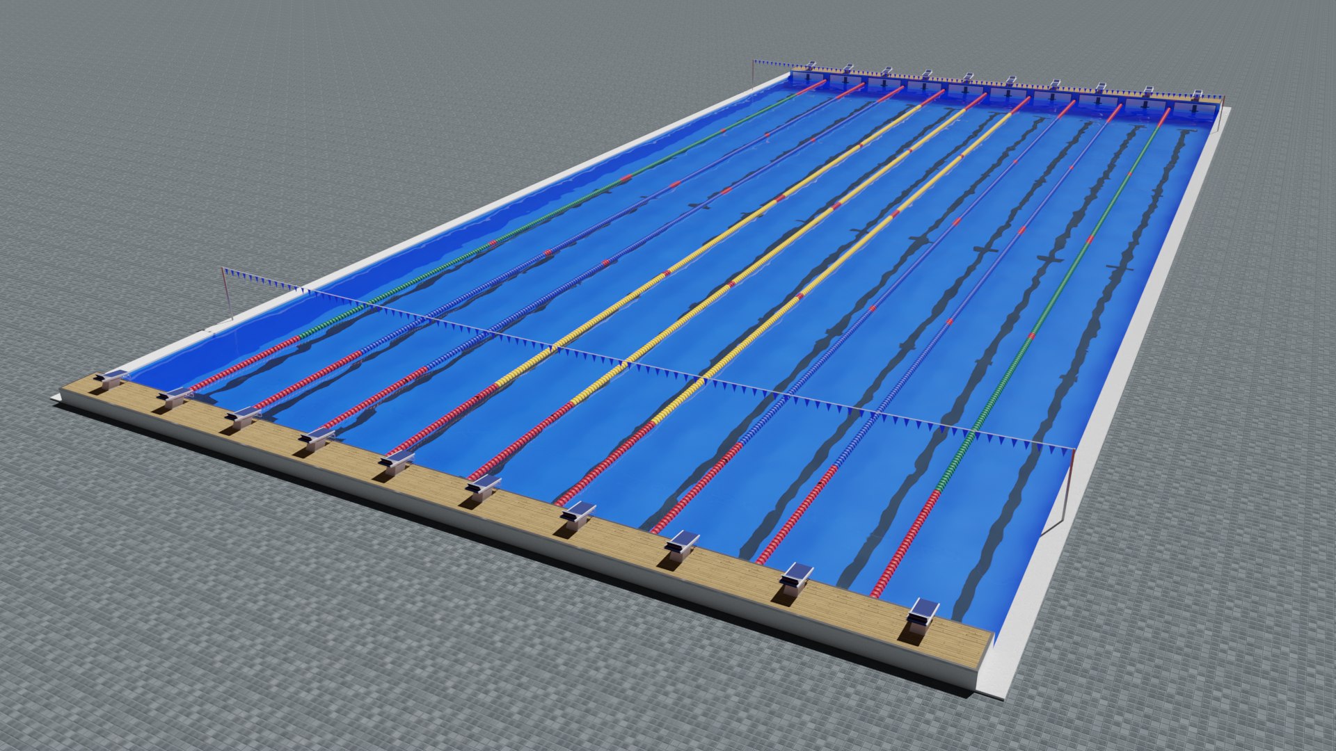 olympic pool 3d