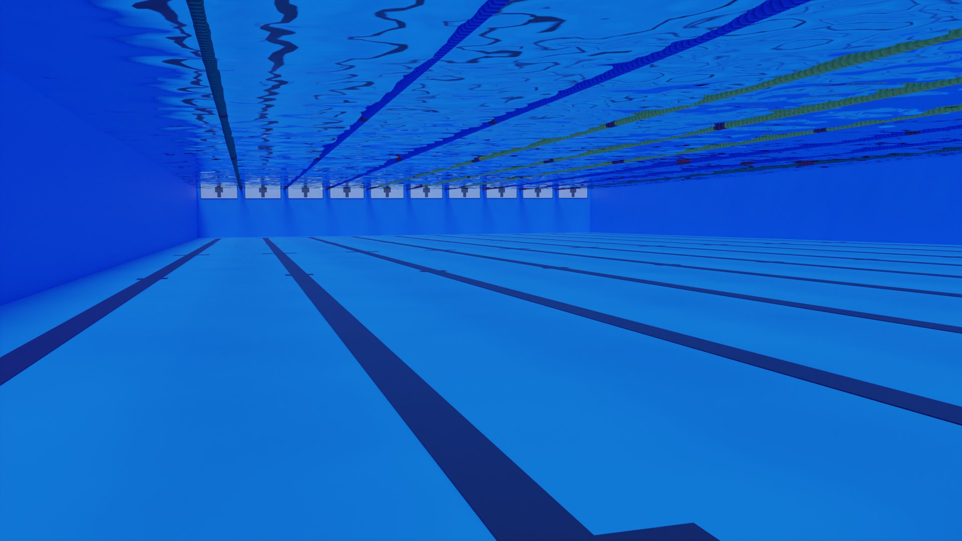 Competition Olympic Pool 3D Model - TurboSquid 1690580