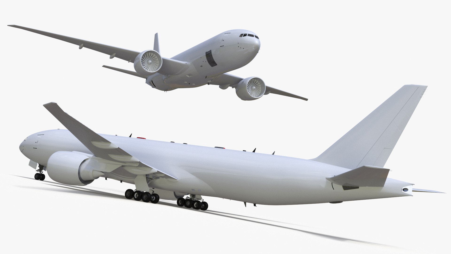 3D Commercial Freighter Airplane Boeing 777 - TurboSquid 2371468