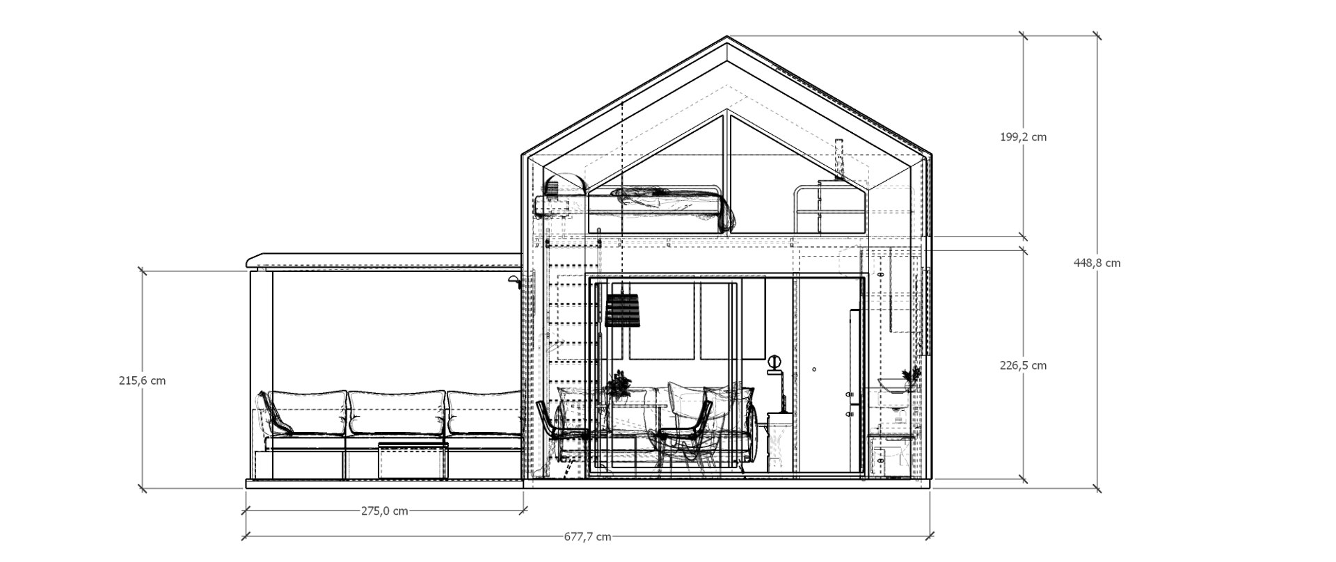 Modern Tiny House Mini 3D Model - TurboSquid 1654737