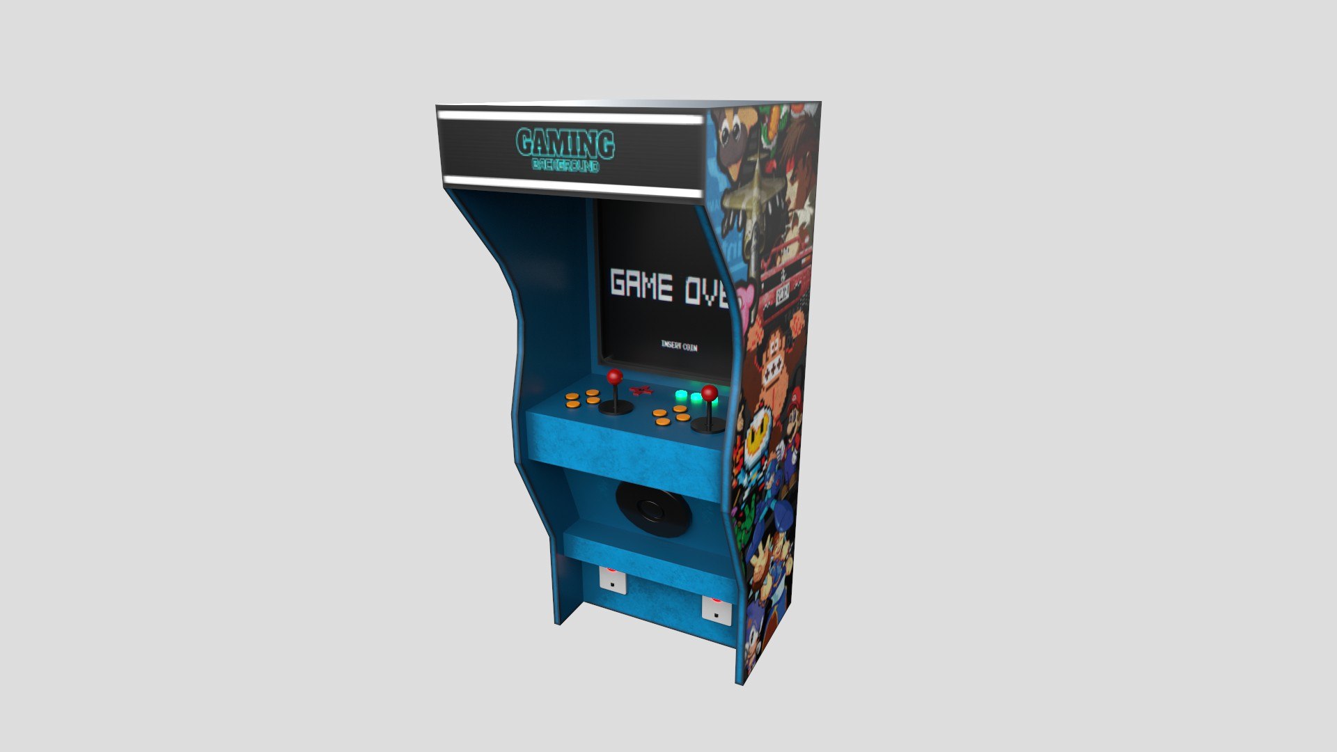Arcade Games Model - TurboSquid 2092052