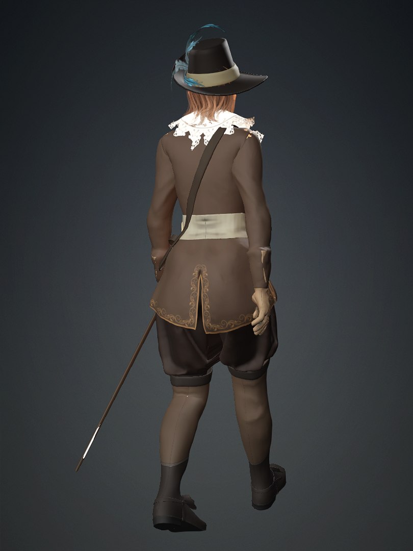 3D model Realistic Rigged Western Warrior Girl Character 3D Model ...