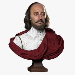 3D William Shakespeare Models - Browse & Download Formats - TurboSquid