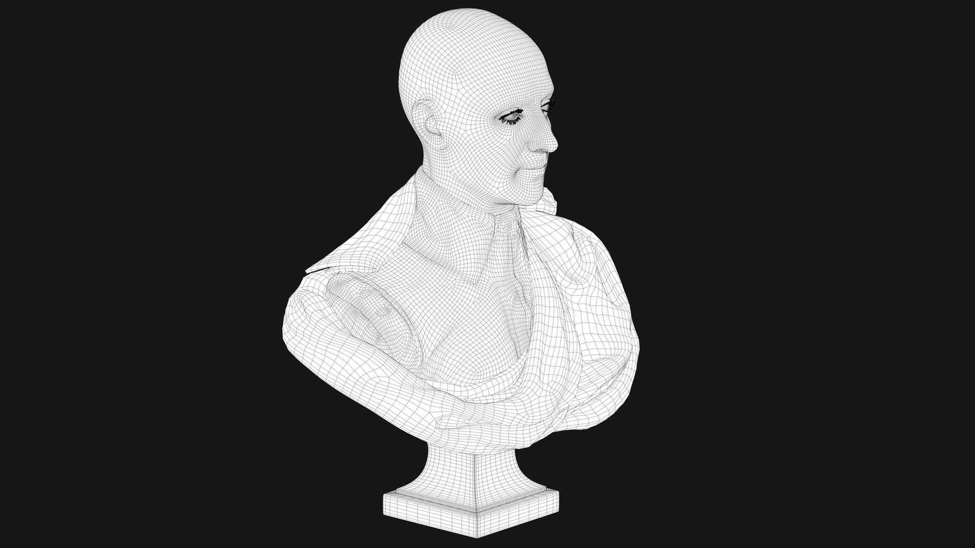 Shakespeare Bust 3D Model - TurboSquid 2219707