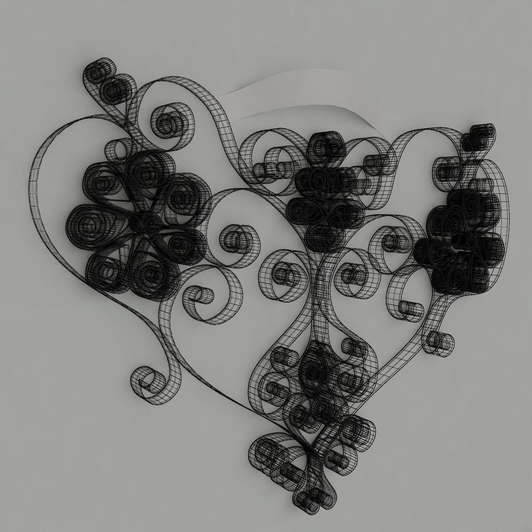 3d model quilling joy david