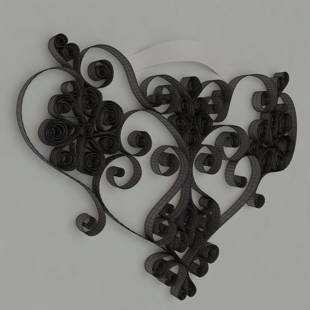 3d model quilling joy david