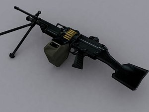 3D M249 Models | TurboSquid