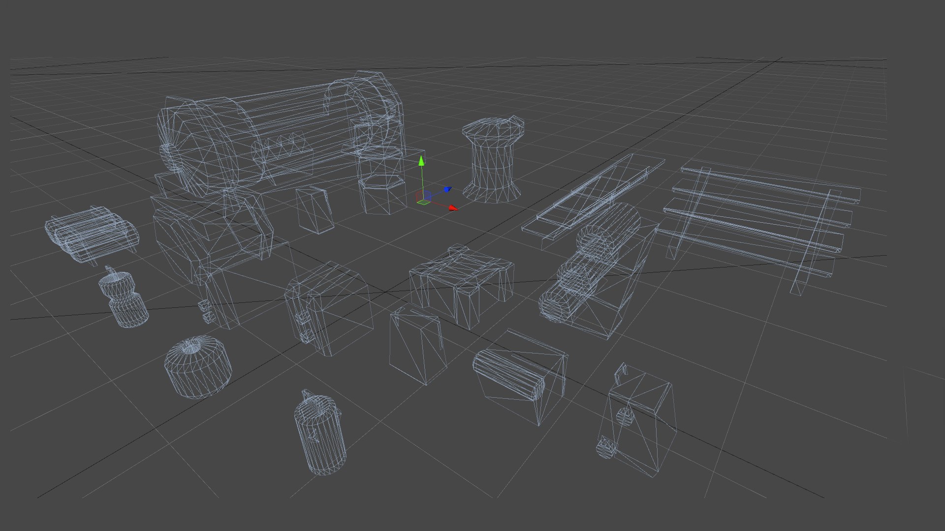 Sci-fi Objects Pack 1 3D - TurboSquid 1714848