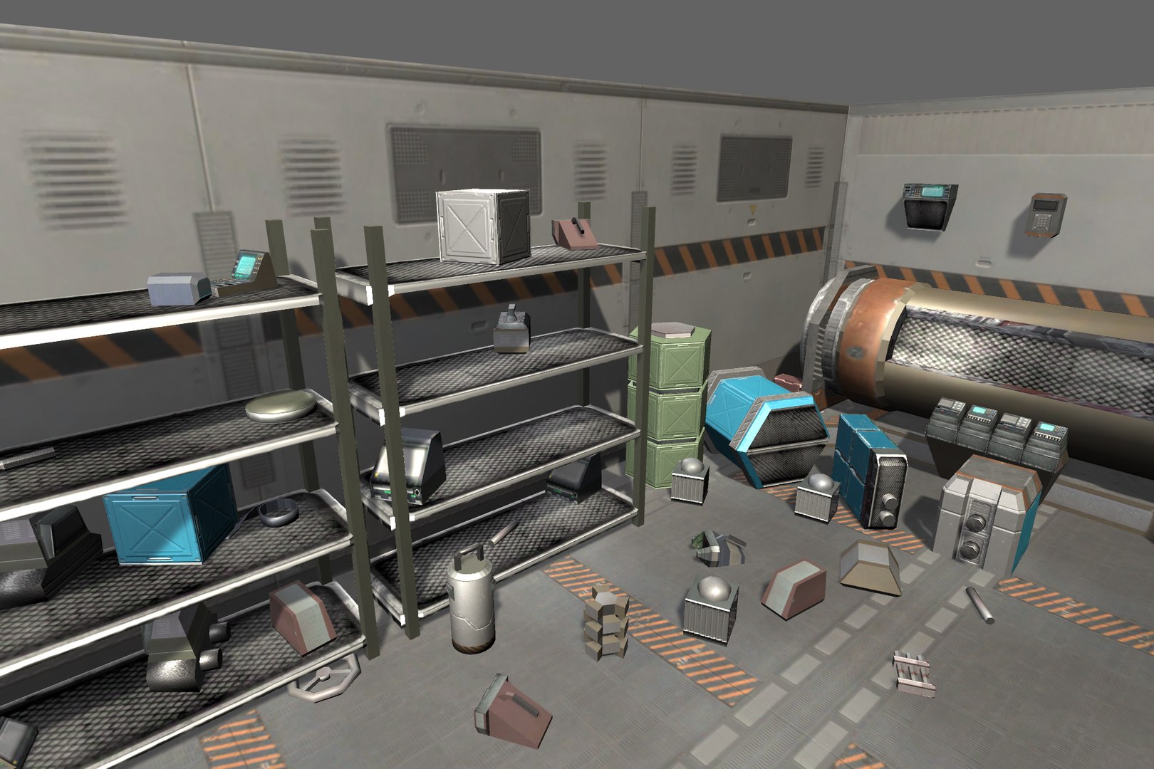 Sci-fi Objects Pack 1 3D - TurboSquid 1714848