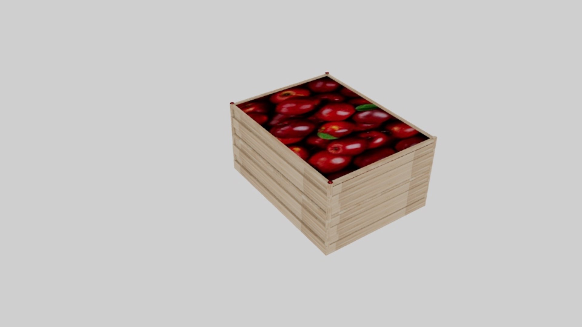 Free 3D Apple Crate - TurboSquid 2222961