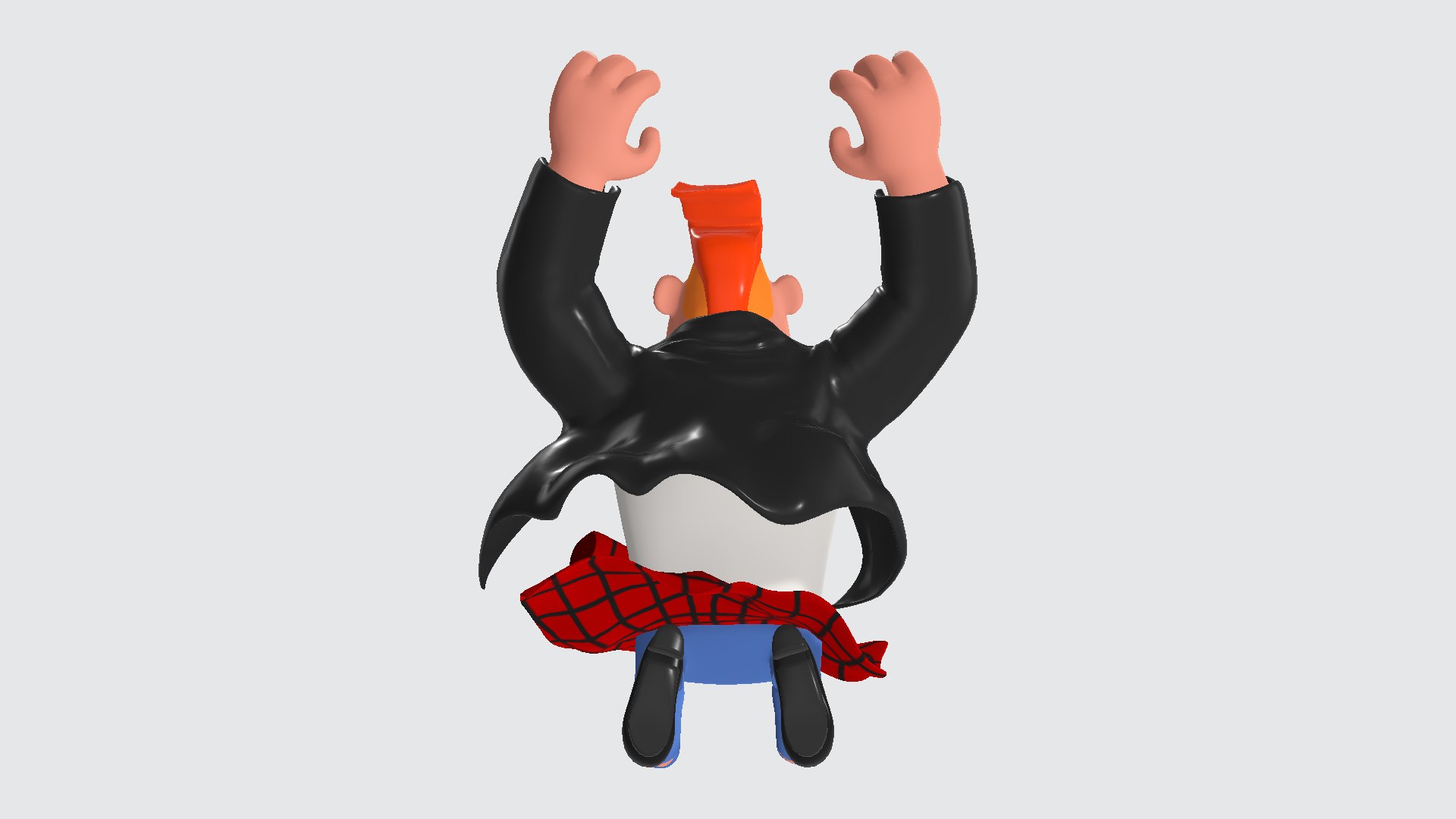 3D Grunge Character - TurboSquid 2366440