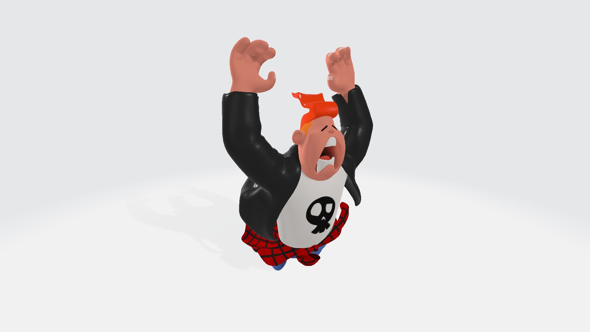 3D Grunge Character - TurboSquid 2366440