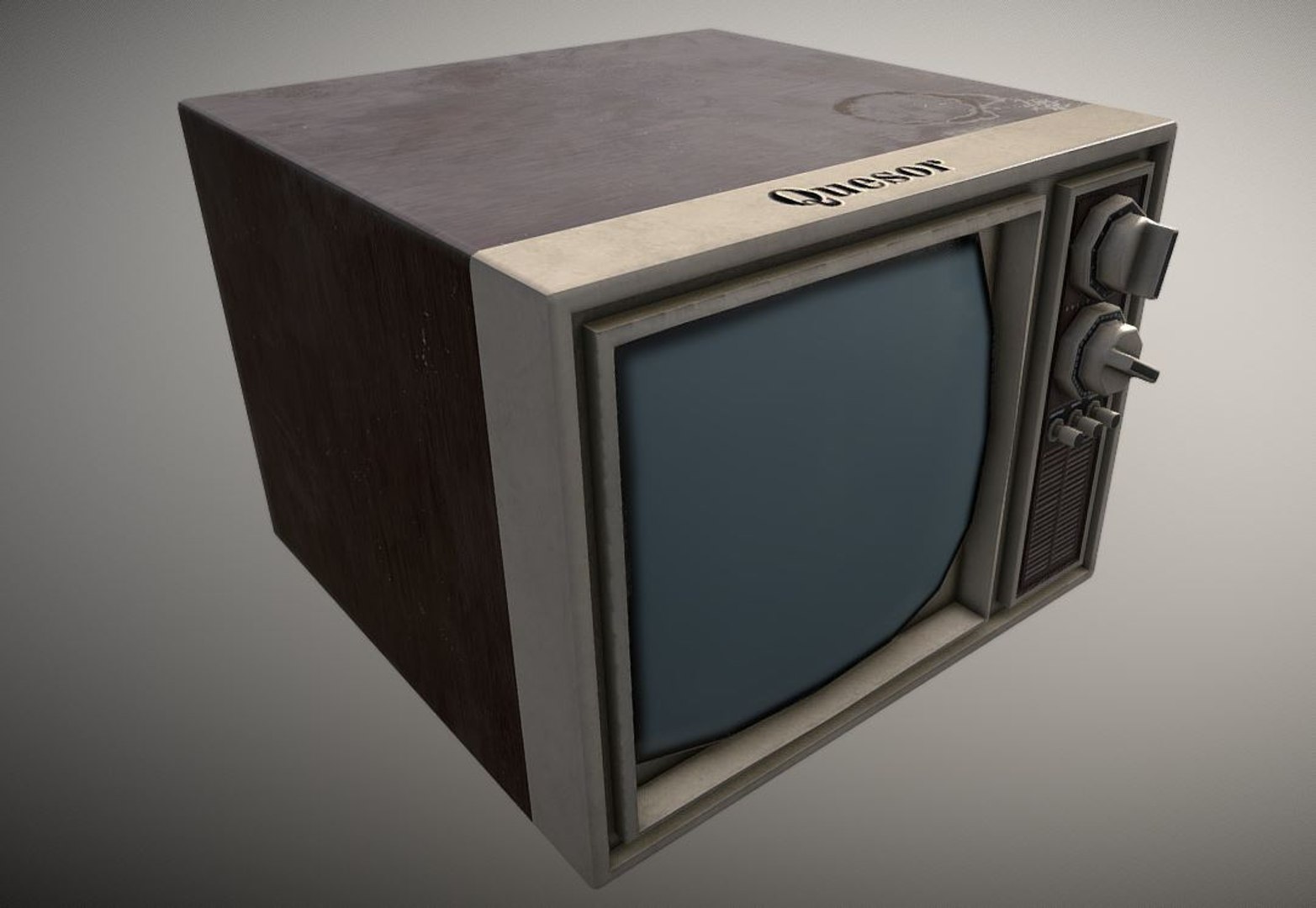 Tv 1970s 3D Model - TurboSquid 1387198
