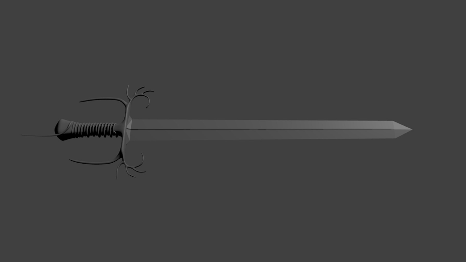 free sword weapon 3d model