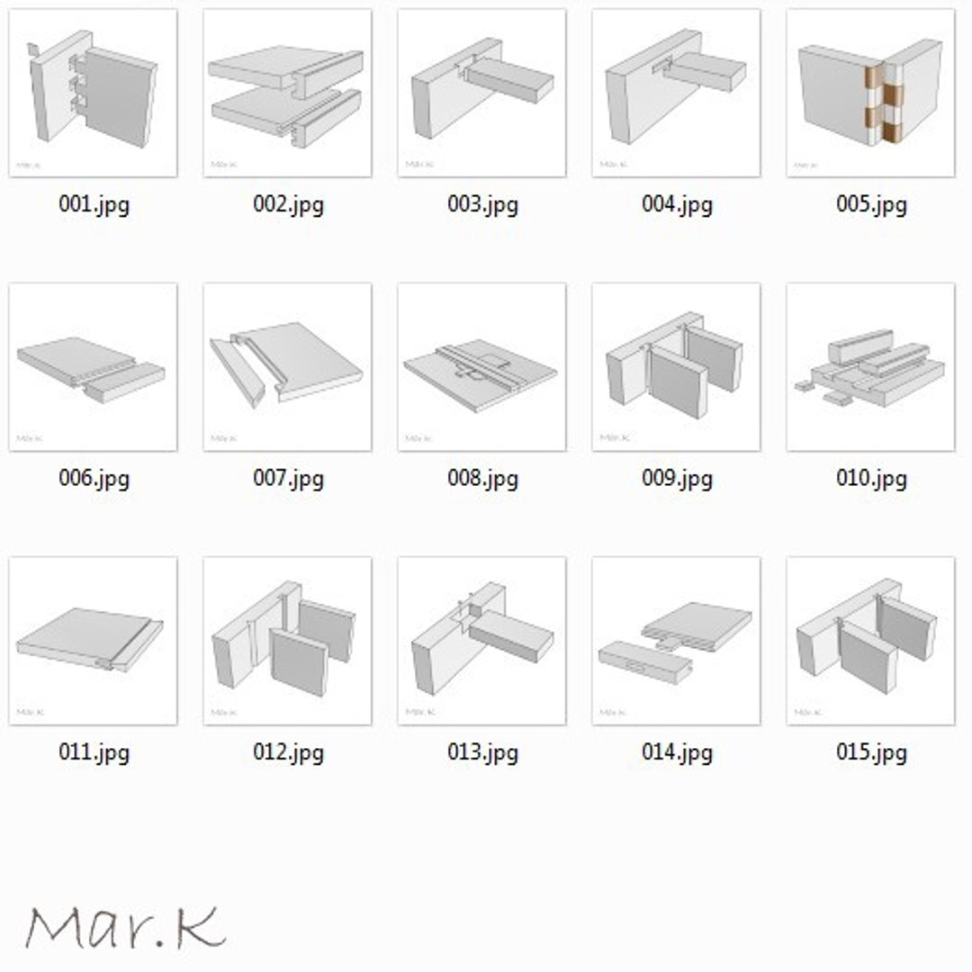 Joinery Structures 3dm