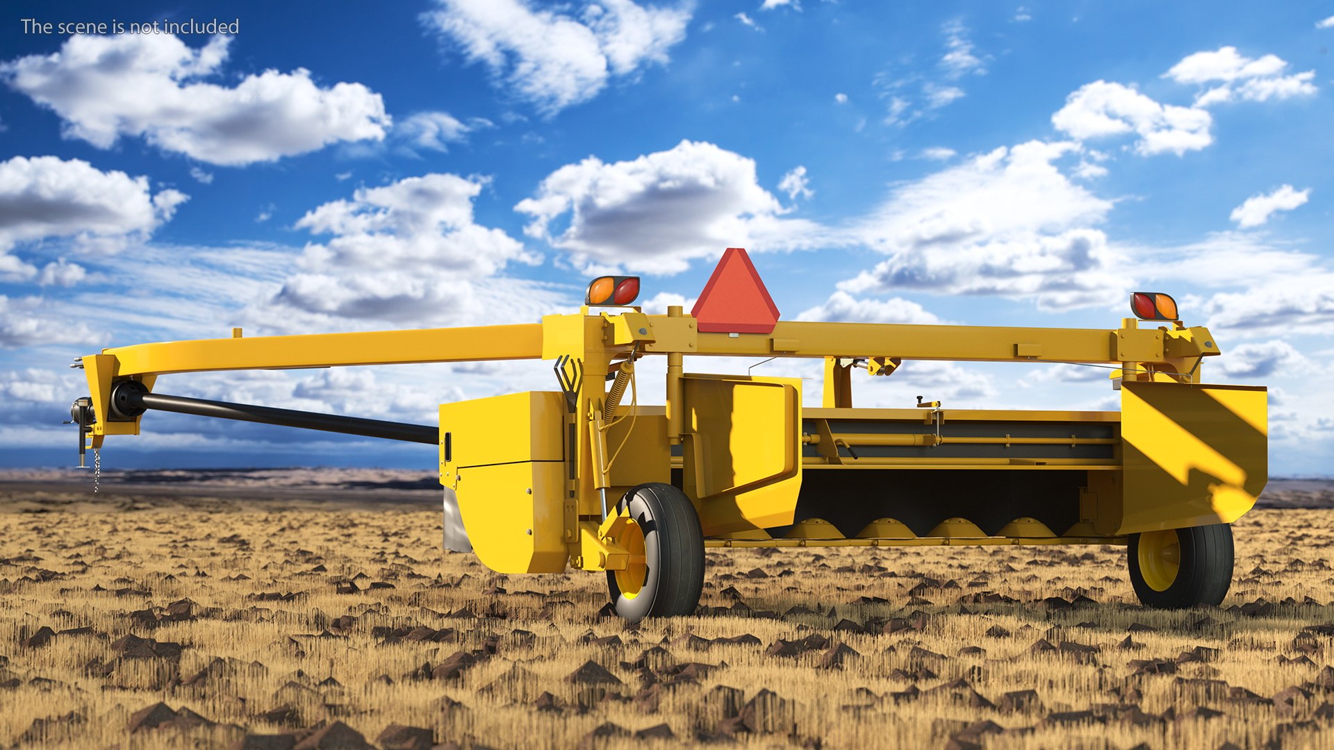 Side Pull Disc Mower Conditioners 3D Model - TurboSquid 1942000