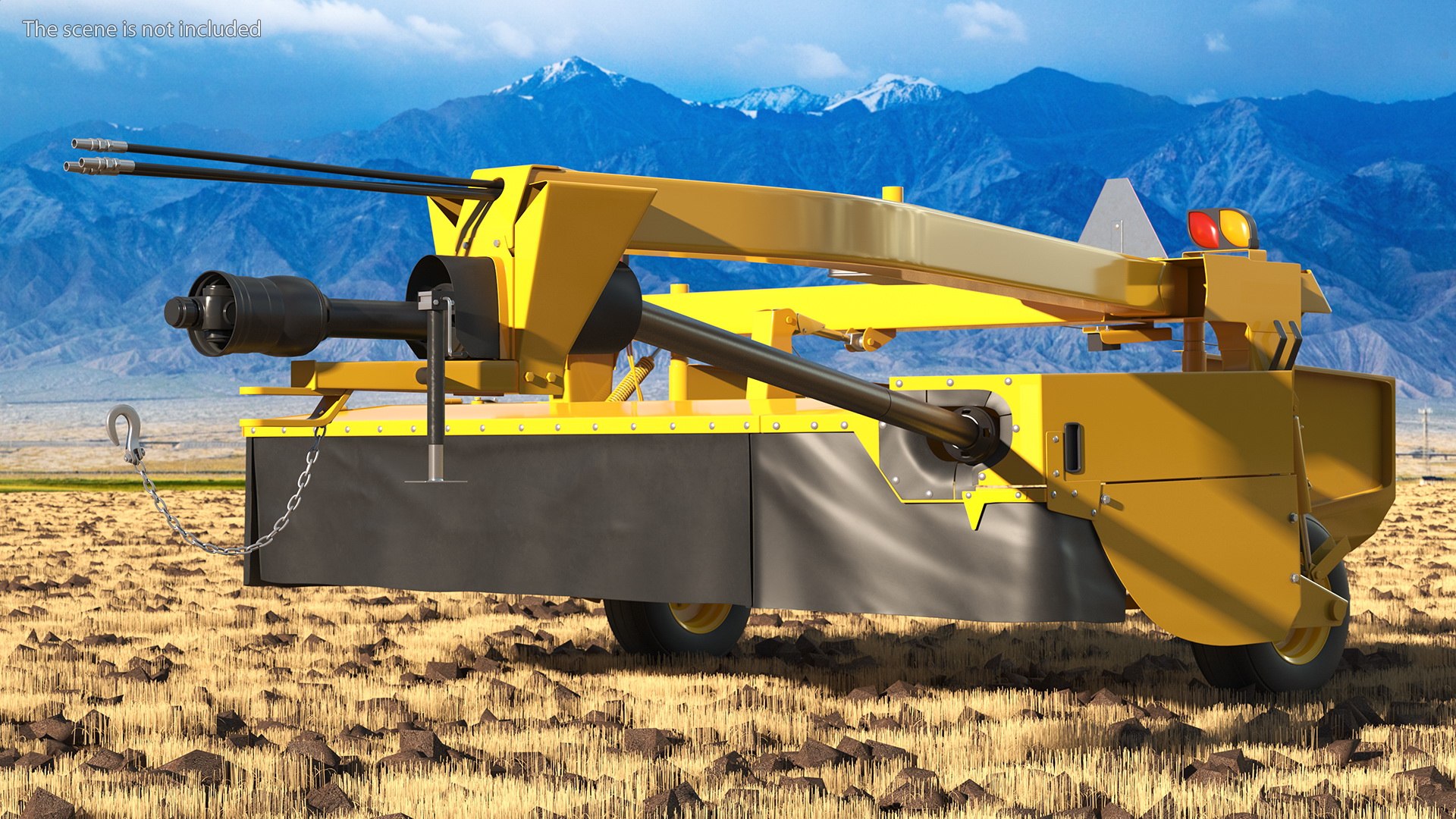 Side Pull Disc Mower Conditioners 3D Model - TurboSquid 1942000