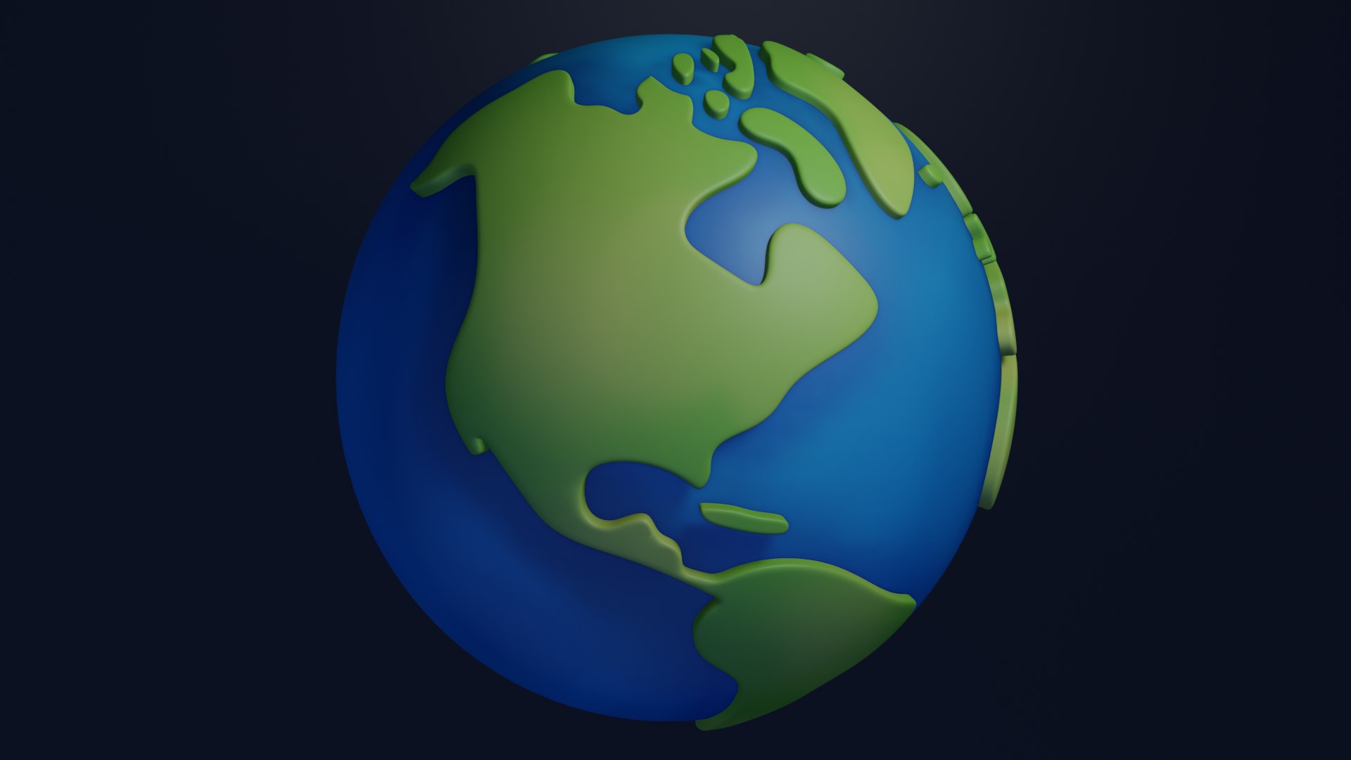 3D Model WORLD CARTOON STYLE - TurboSquid 2035427