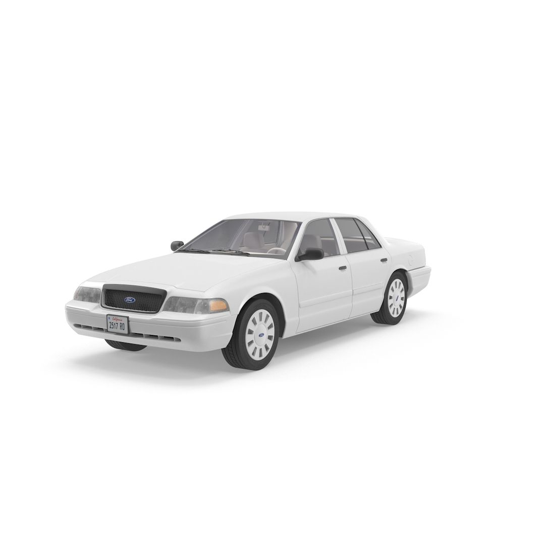 Crown Victoria 3d Model