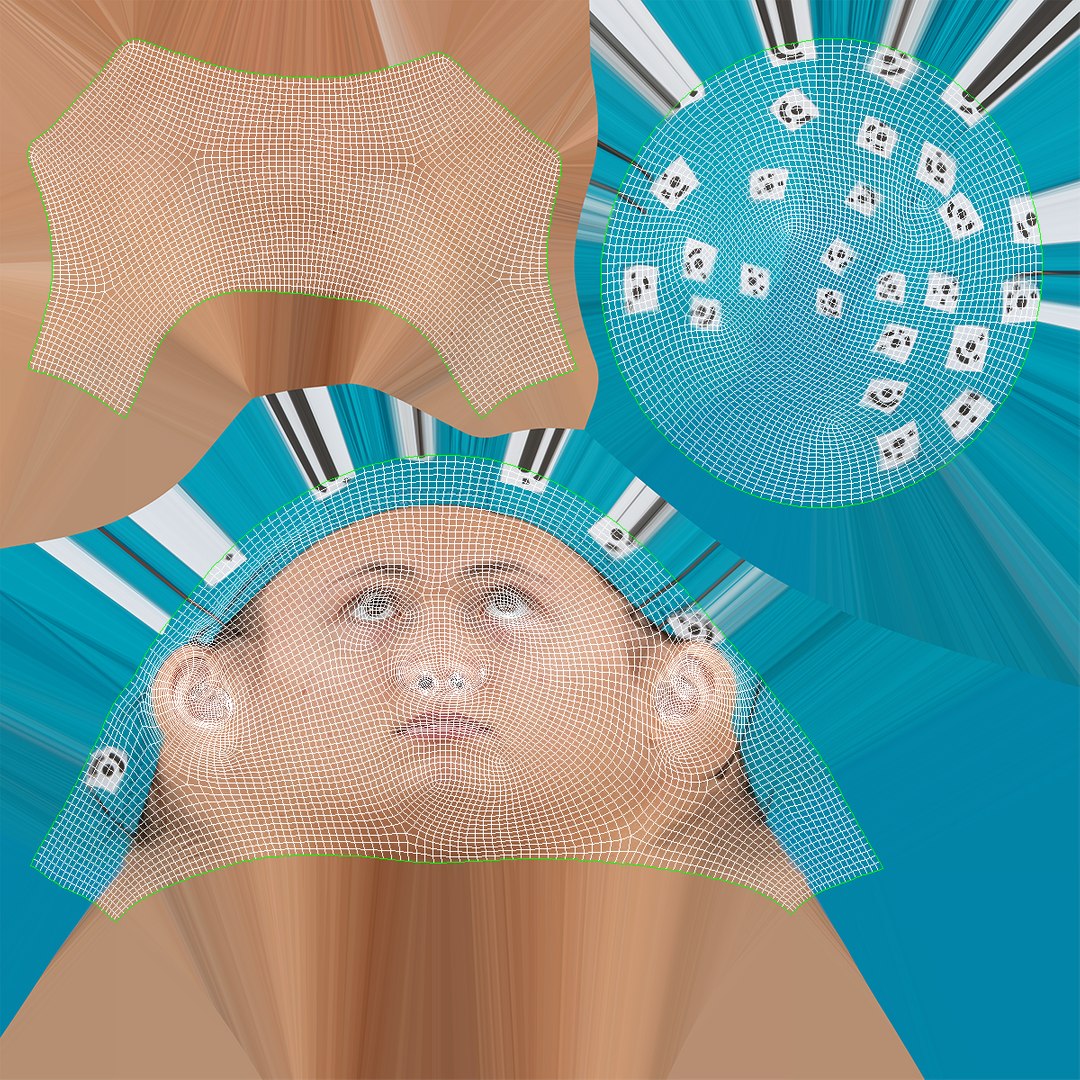 3D Model Head Human Eyes - TurboSquid 1683661