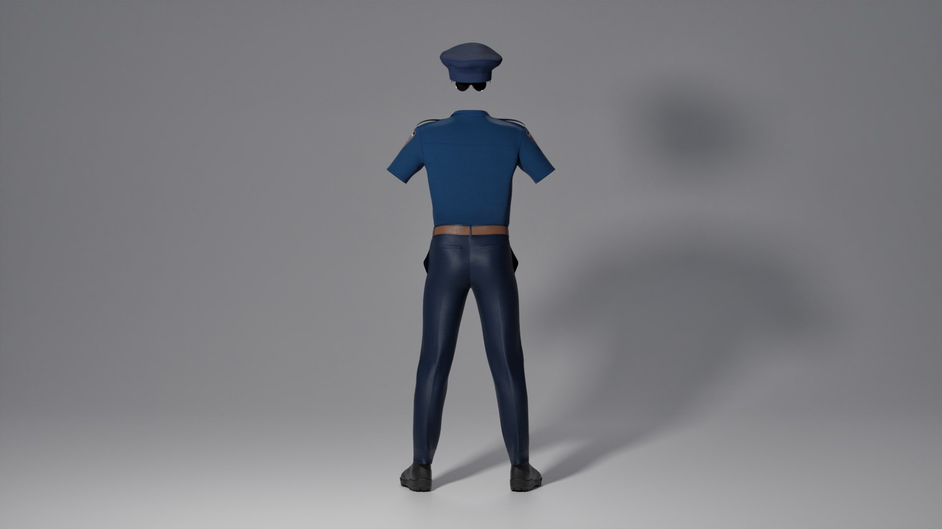 3D Police Outfit Daz3D Clo3D Blender Obj Fbx Model - TurboSquid 1915402