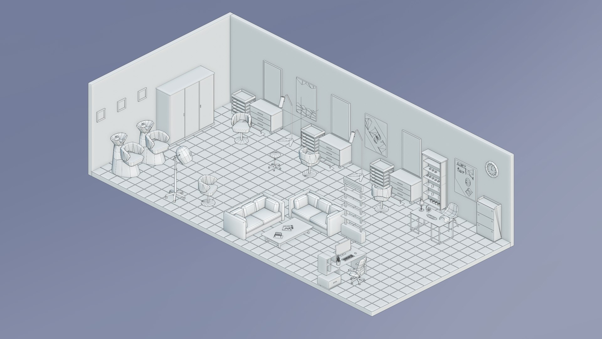 Room 67 3D Model - TurboSquid 2154243
