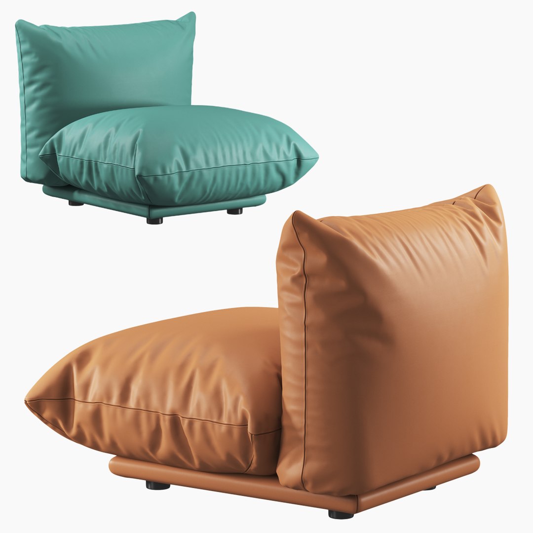 Marenco Chair By Arflex 3D Model - TurboSquid 2179377