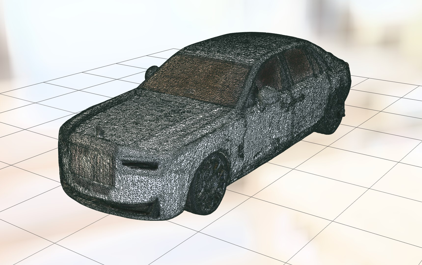 3D English Car Draft - TurboSquid 2458591