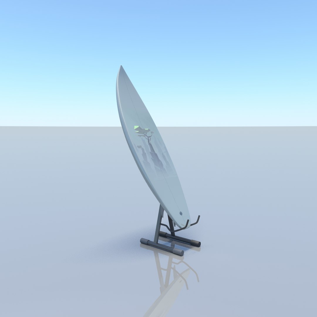 3D Surfboard V1 - TurboSquid 1168441