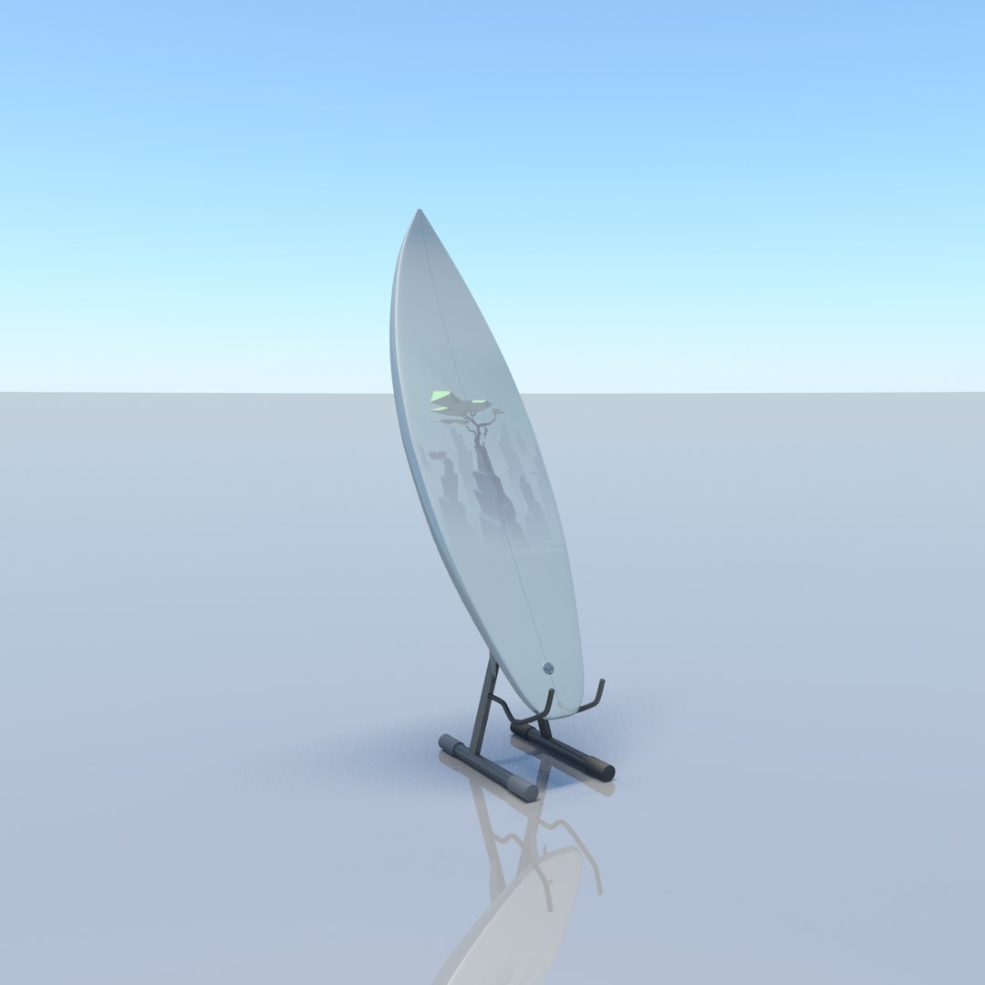 3D Surfboard V1 - TurboSquid 1168441