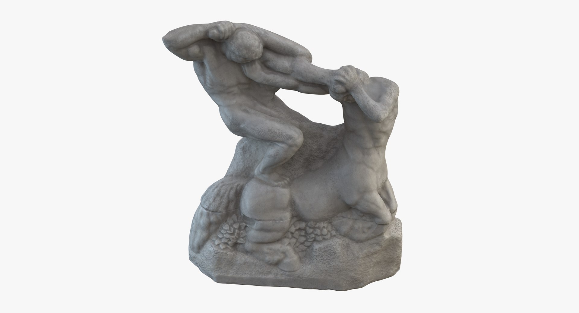 3D Battle of the Centaurs Monument - TurboSquid 1941161