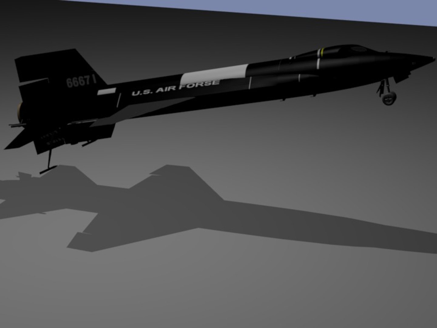 Free X 15 X-15 3d Model