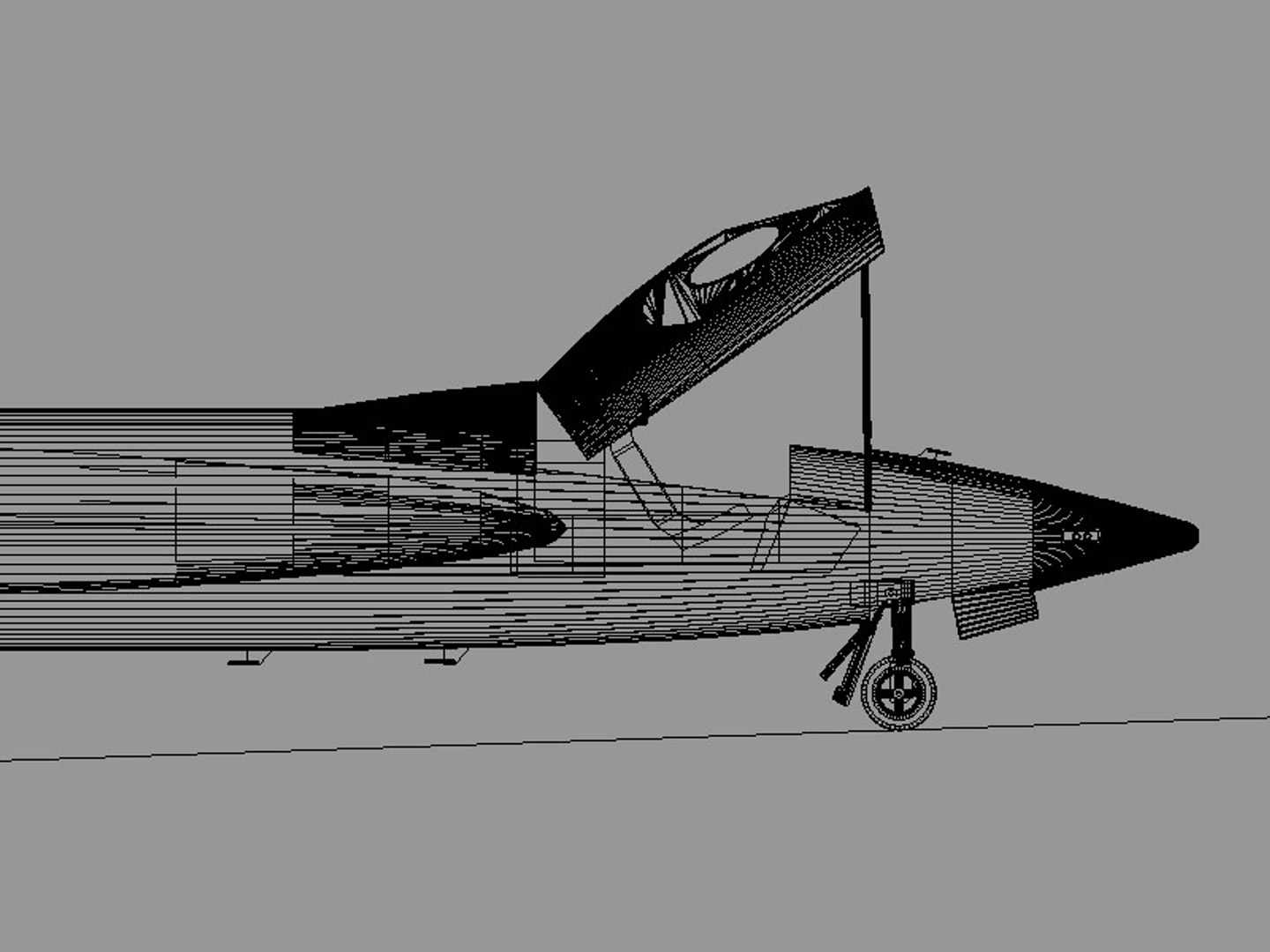 Free X 15 X-15 3d Model