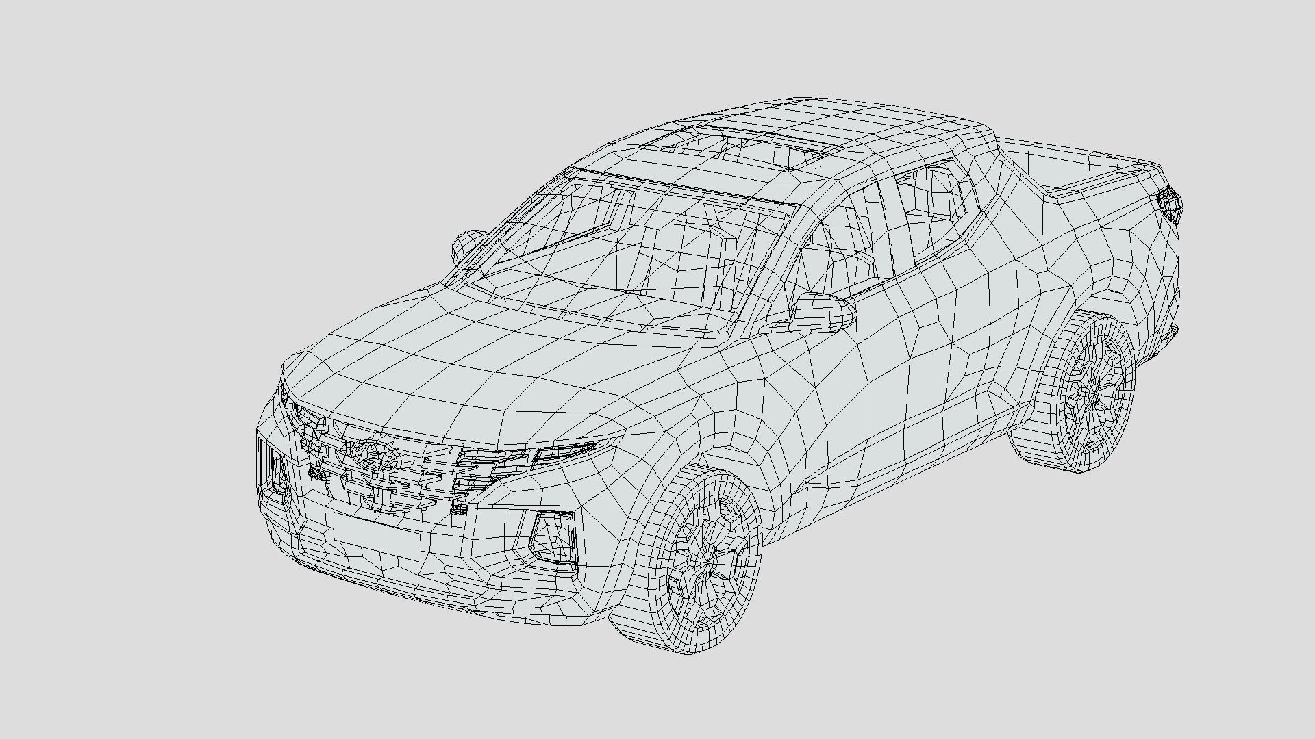 3D Low Poly Car - Hyundai Santa Cruz 2022 Model - TurboSquid 2087120