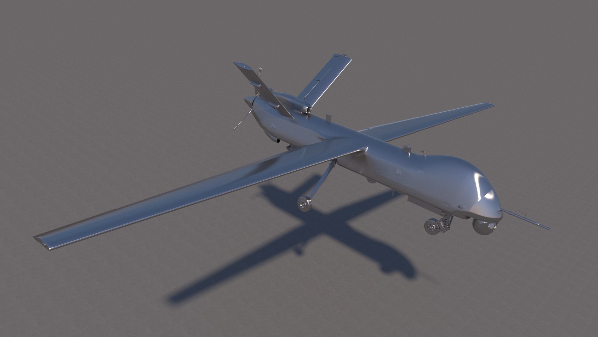 ANKA The Turkish Unmanned Aerial Vehicle 3D - TurboSquid 2053242