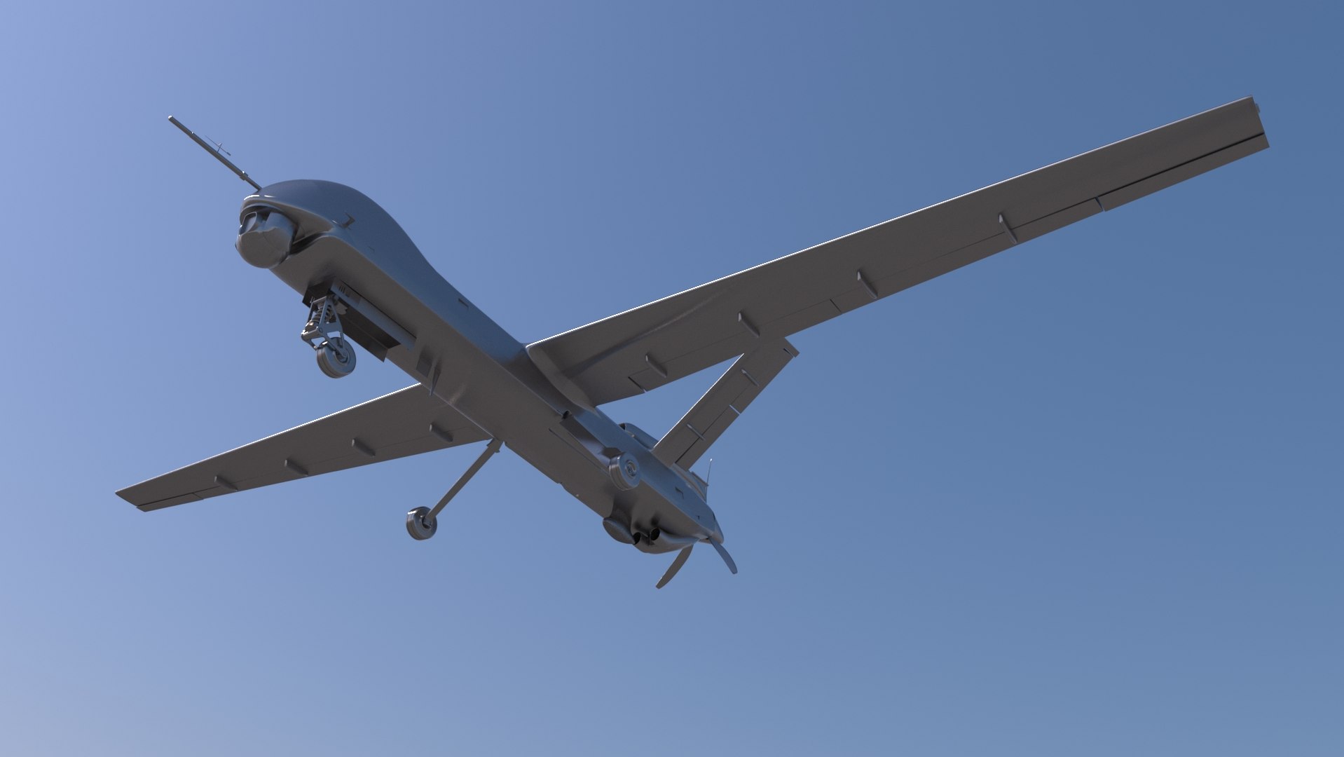ANKA The Turkish Unmanned Aerial Vehicle 3D - TurboSquid 2053242