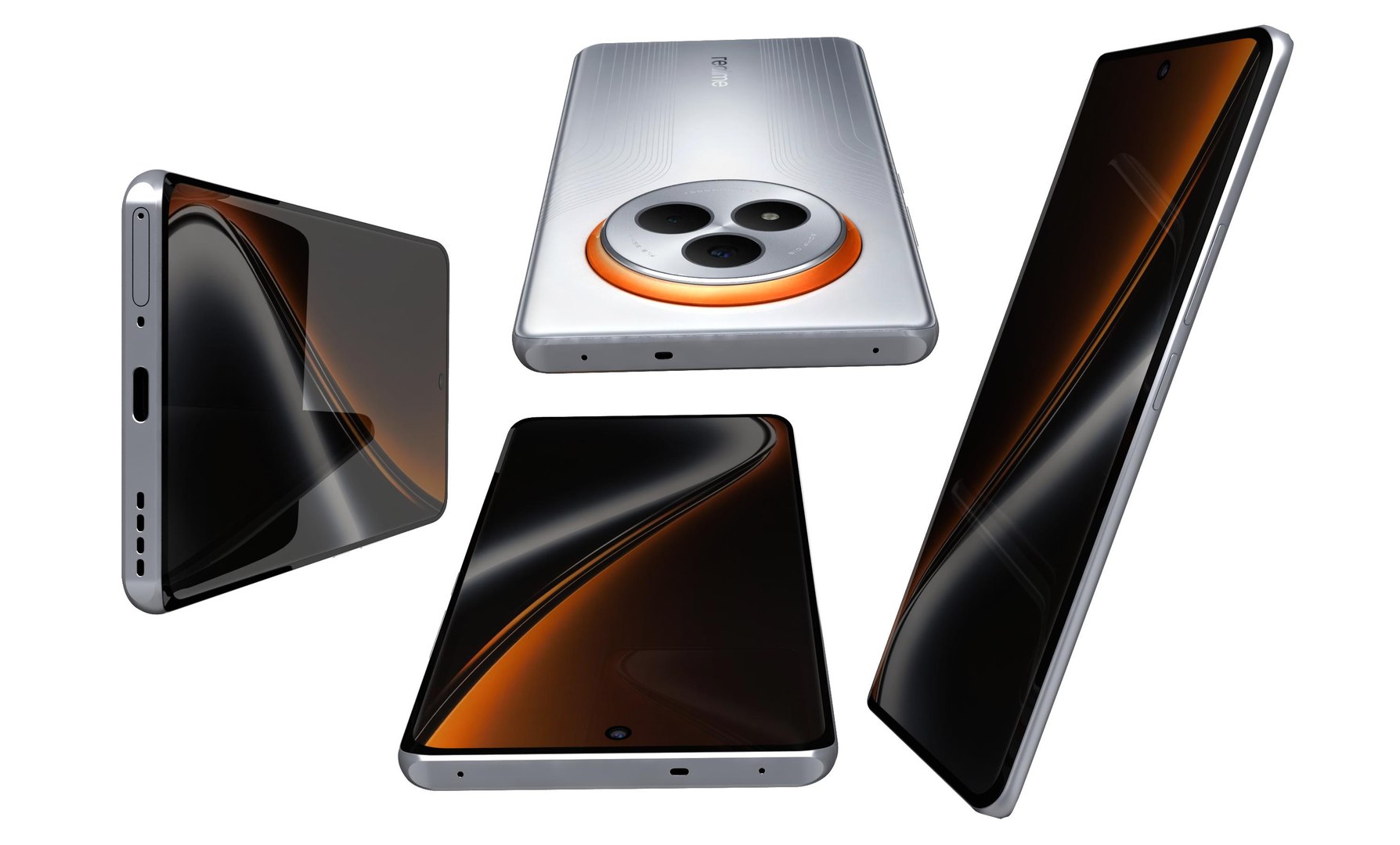 Realme NARZO 80 Pro 5G Speed Silver 3D Model - TurboSquid 2395195