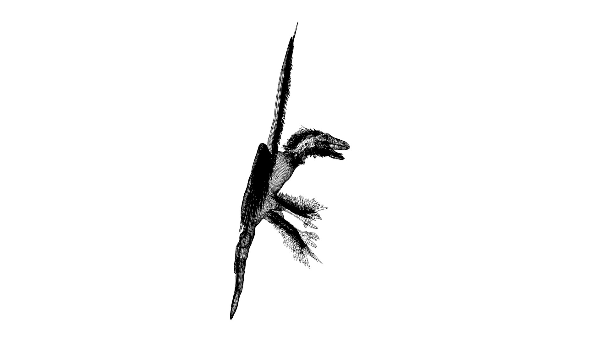3D Microraptor - TurboSquid 1979198