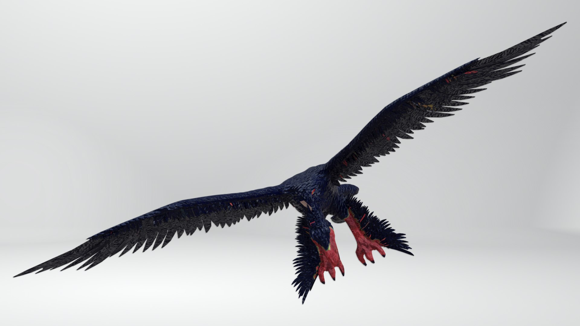 Microraptor 3D 모델 - TurboSquid 1979198