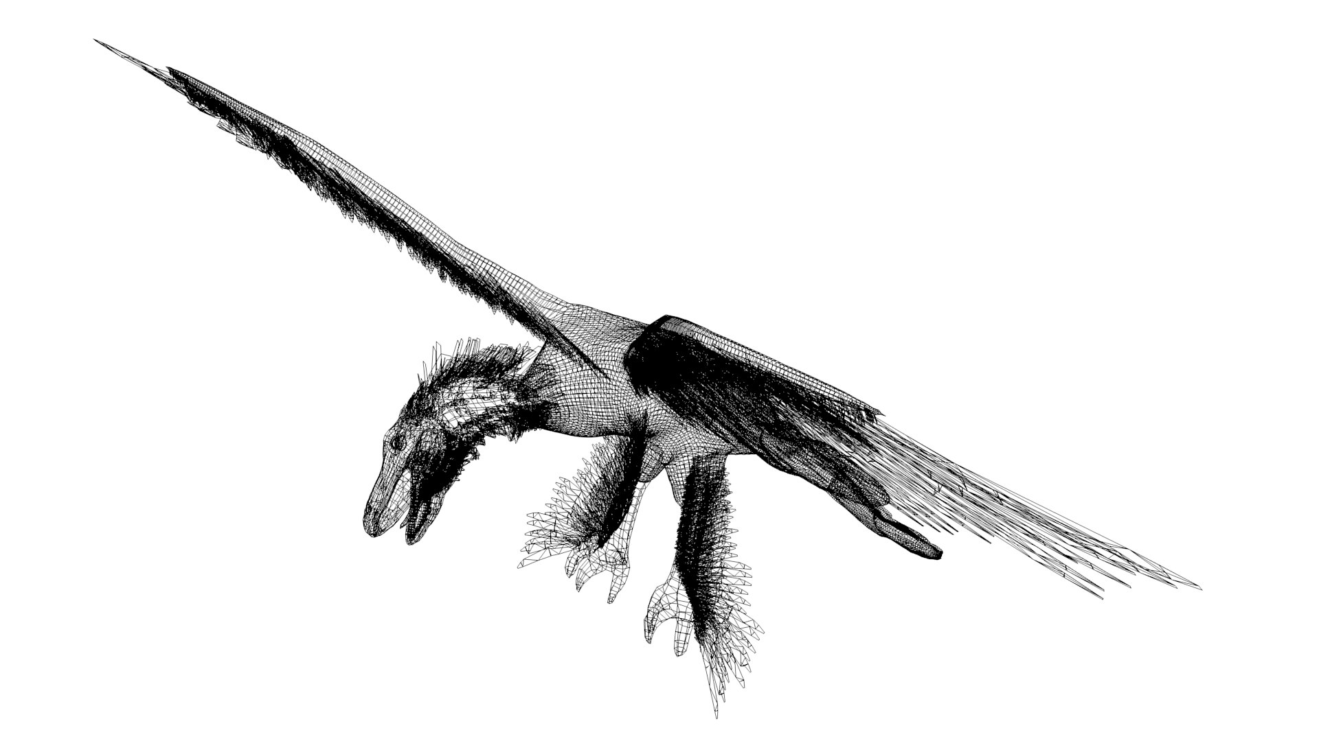 3D Microraptor - TurboSquid 1979198