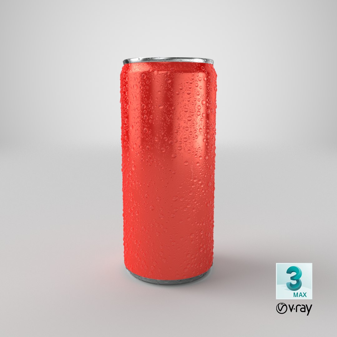 Sleek Condensation Can 300ML Model - TurboSquid 2160118