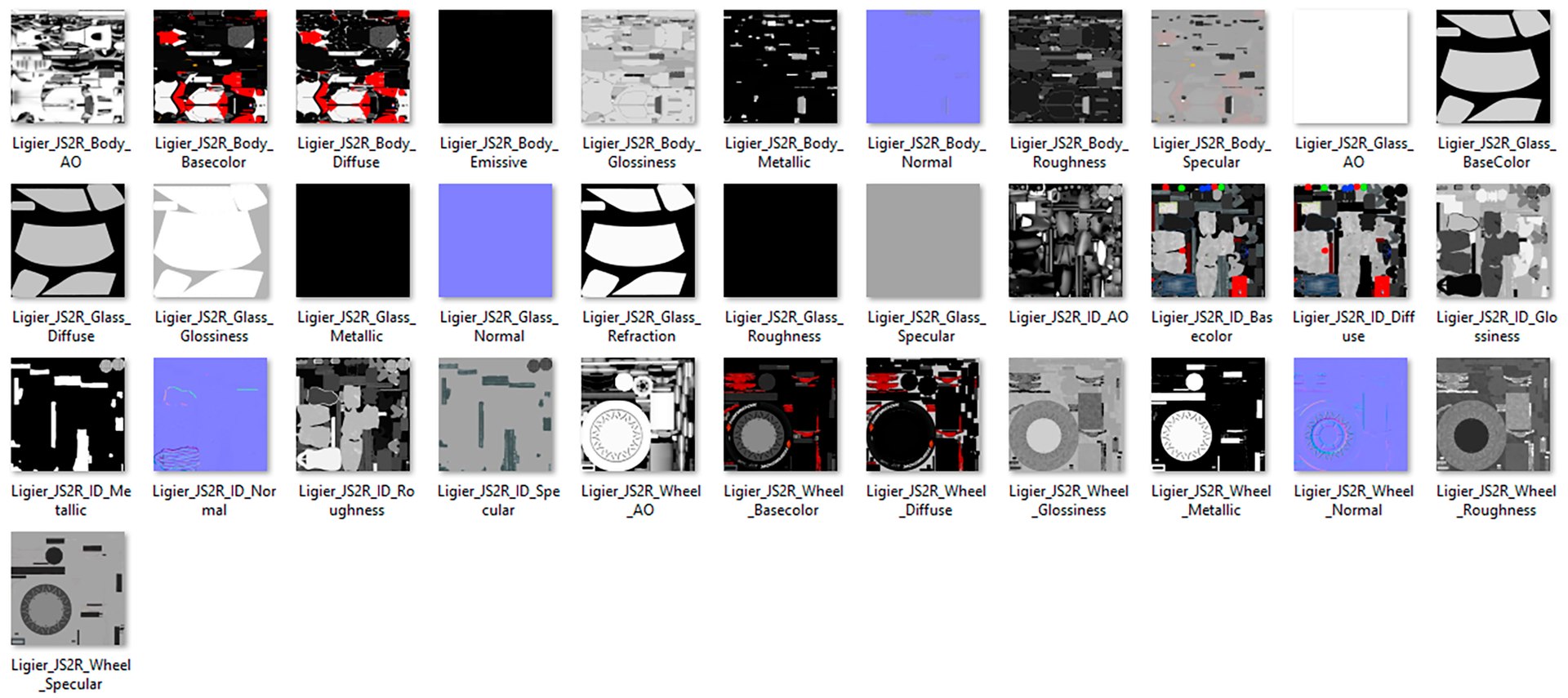 Ligier JS2 R Orhes Racing Team Red 3D Model - TurboSquid 2206714